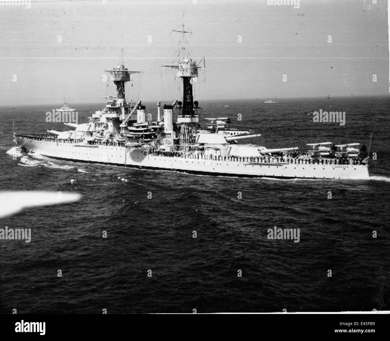 Colorado class battleship hi-res stock photography and images - Alamy