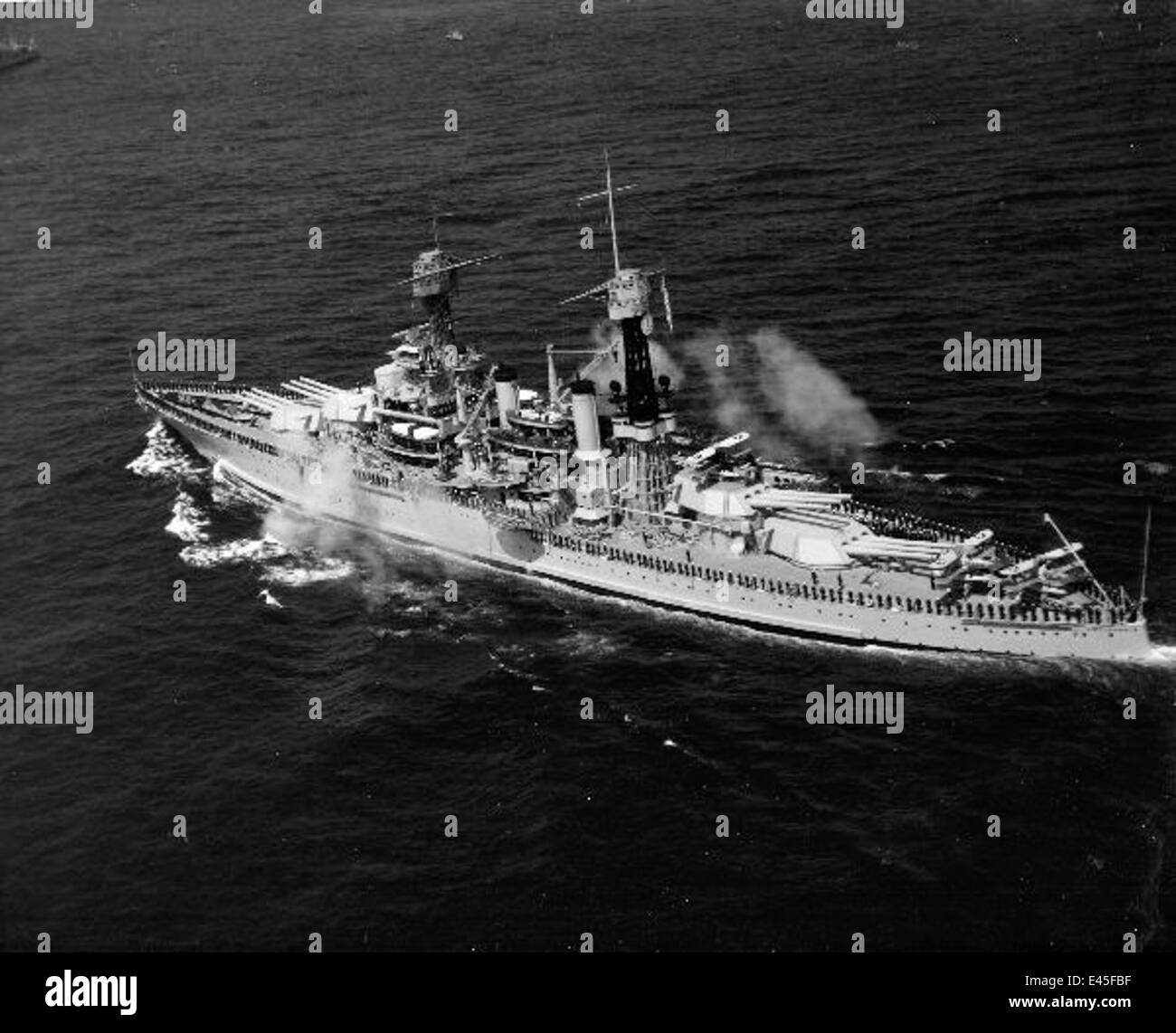 USS California BB44 1934 Stock Photo - Alamy