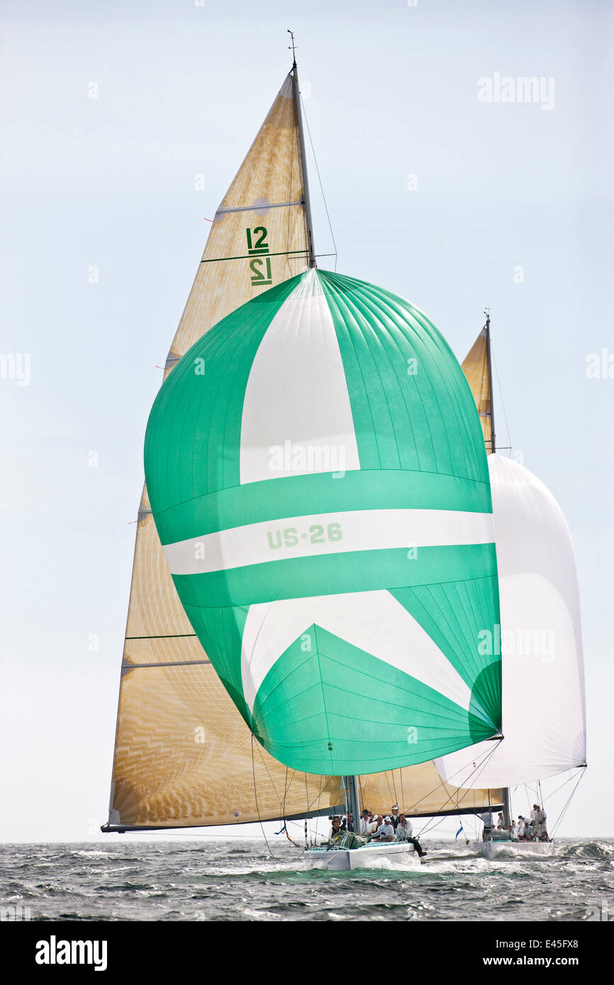 12 metre yachts hi-res stock photography and images - Alamy