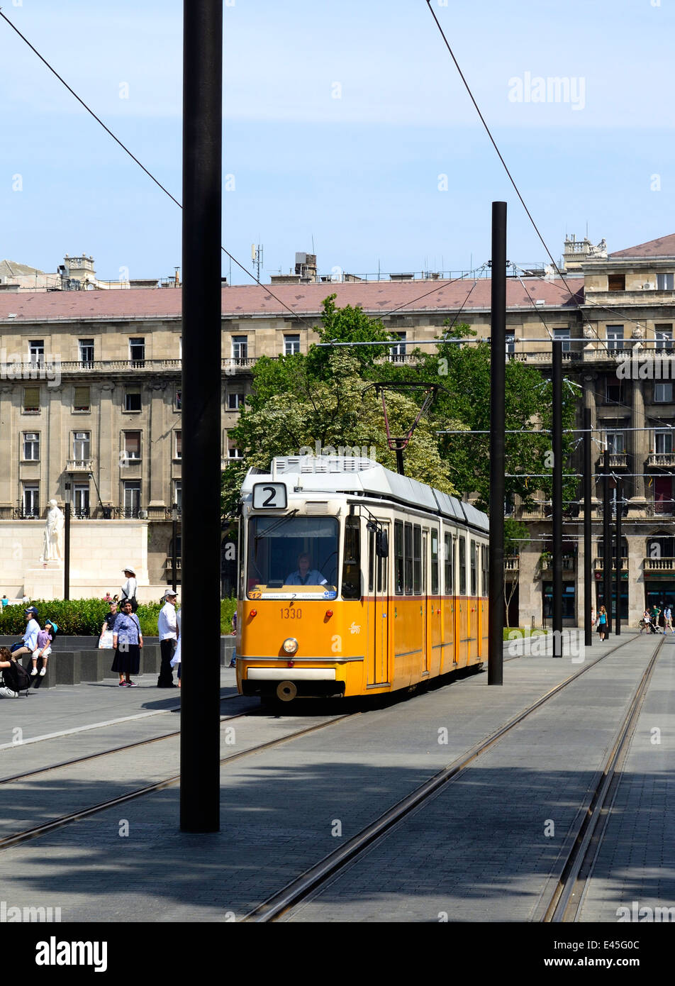 Budapest tram 2 hi-res stock photography and images - Alamy