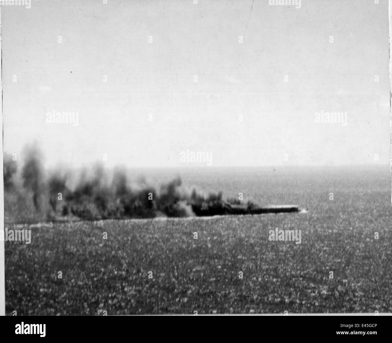 SHOHO sinking Coral sea Stock Photo - Alamy