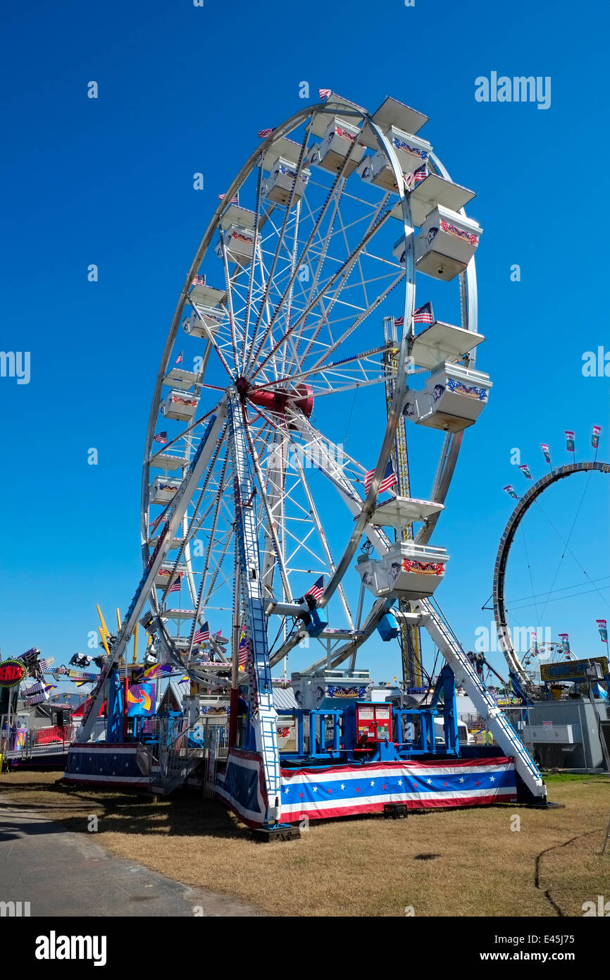 Ferris Wheel Florida State Fair Tampa FL Stock Photo - Alamy