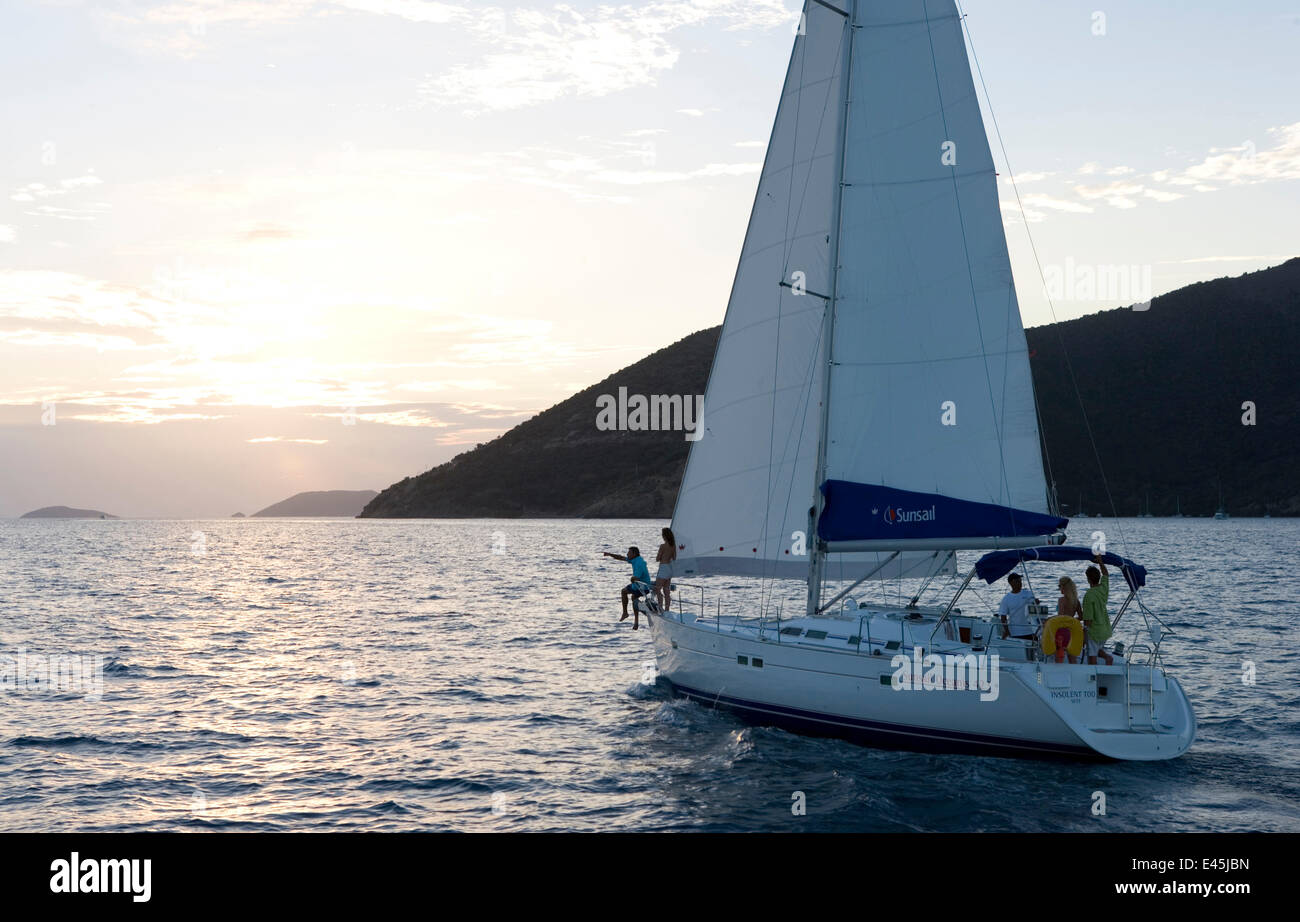 Sunsail yacht charter hi-res stock photography and images - Alamy