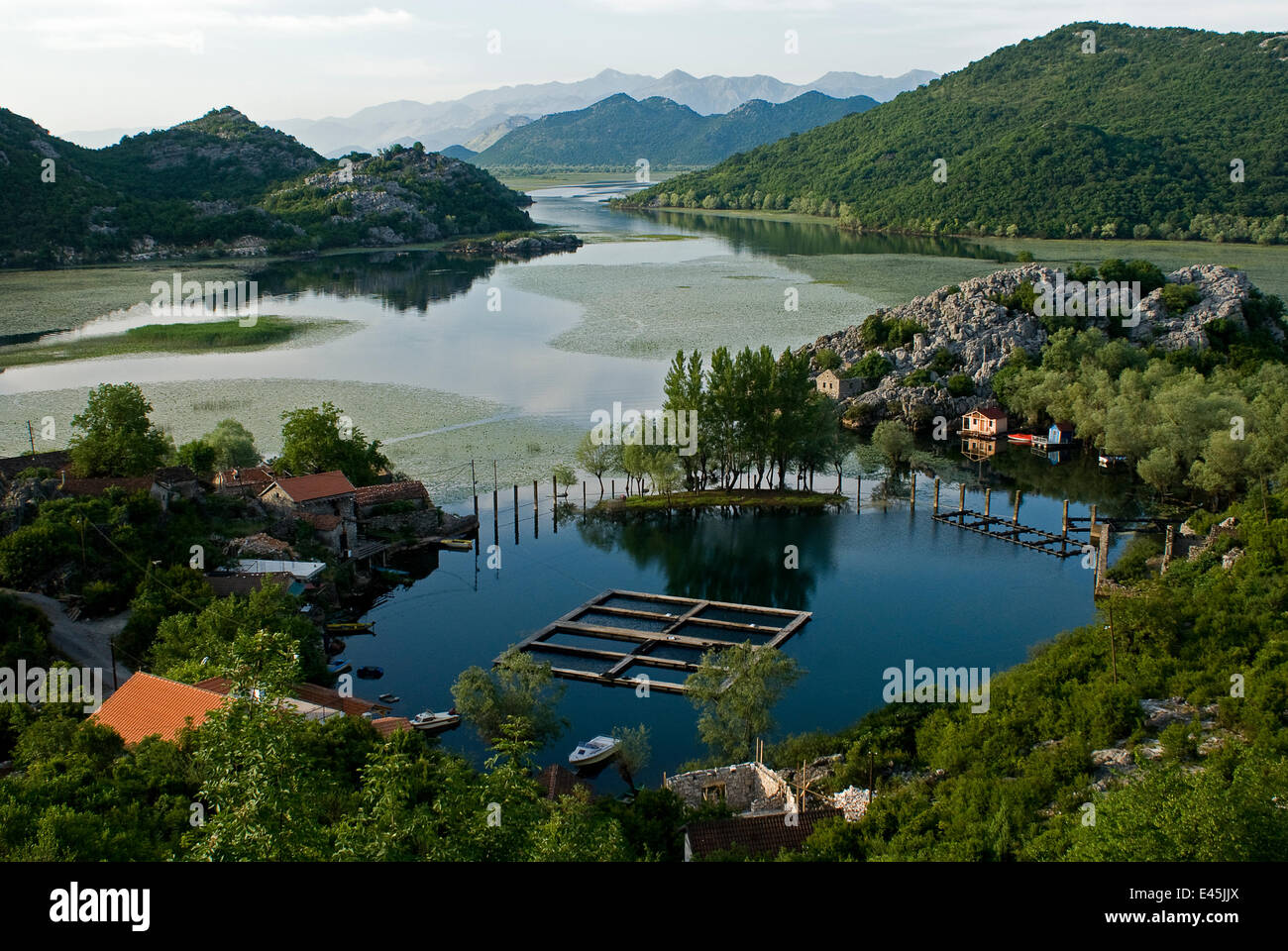 Karuc village, Lake Skadar National Park, Montenegro, May 2008 Stock ...