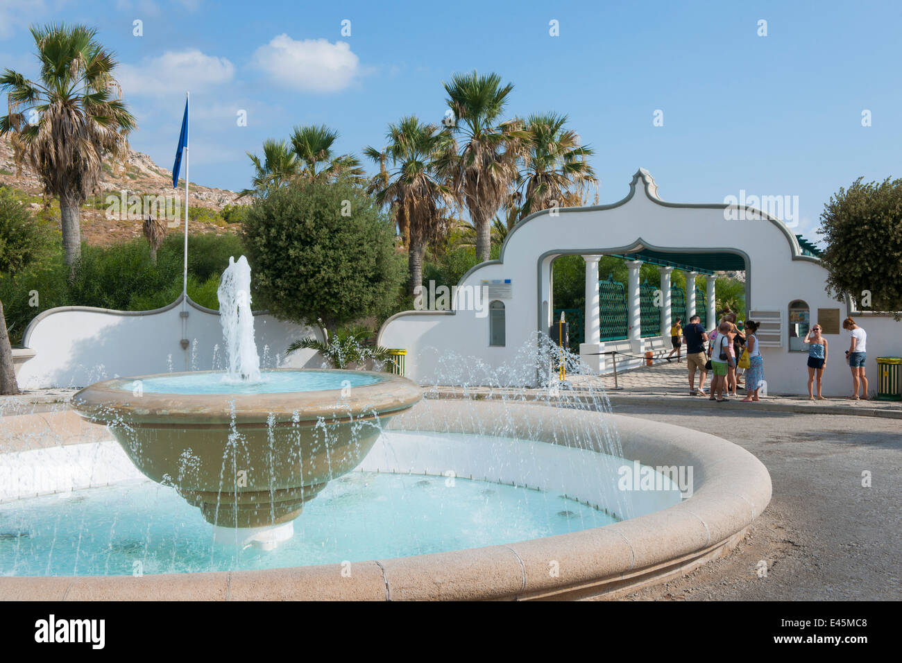 Griechenland, Rhodos, Thermes Kallitheas (Kallithea-Thermen Stock Photo ...