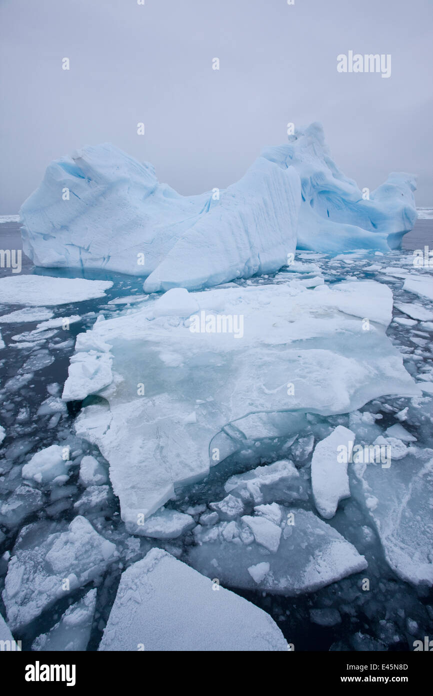 Mist on the pack ice hi-res stock photography and images - Alamy
