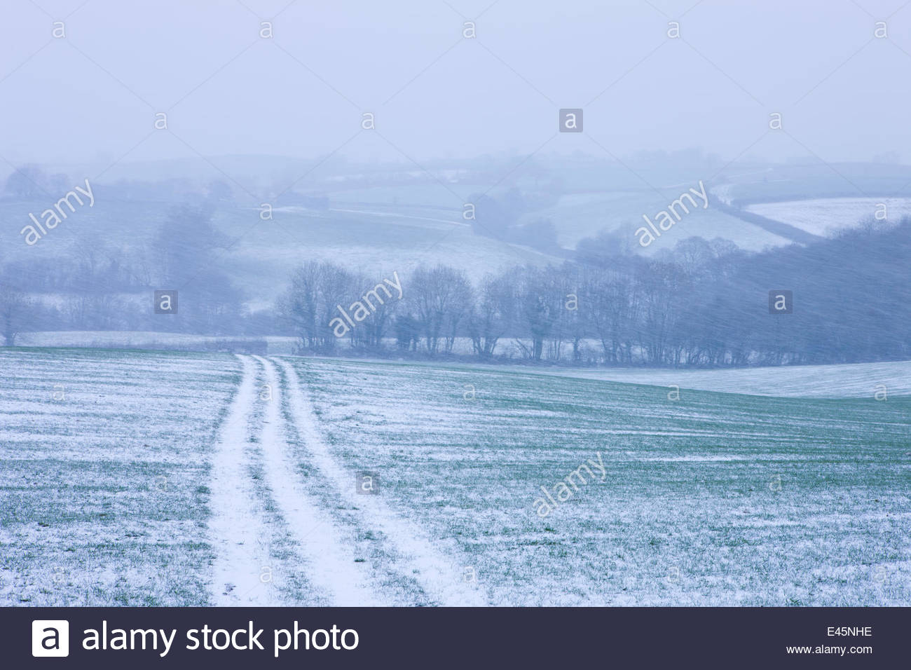 Track Across Field High Resolution Stock Photography and Images - Alamy