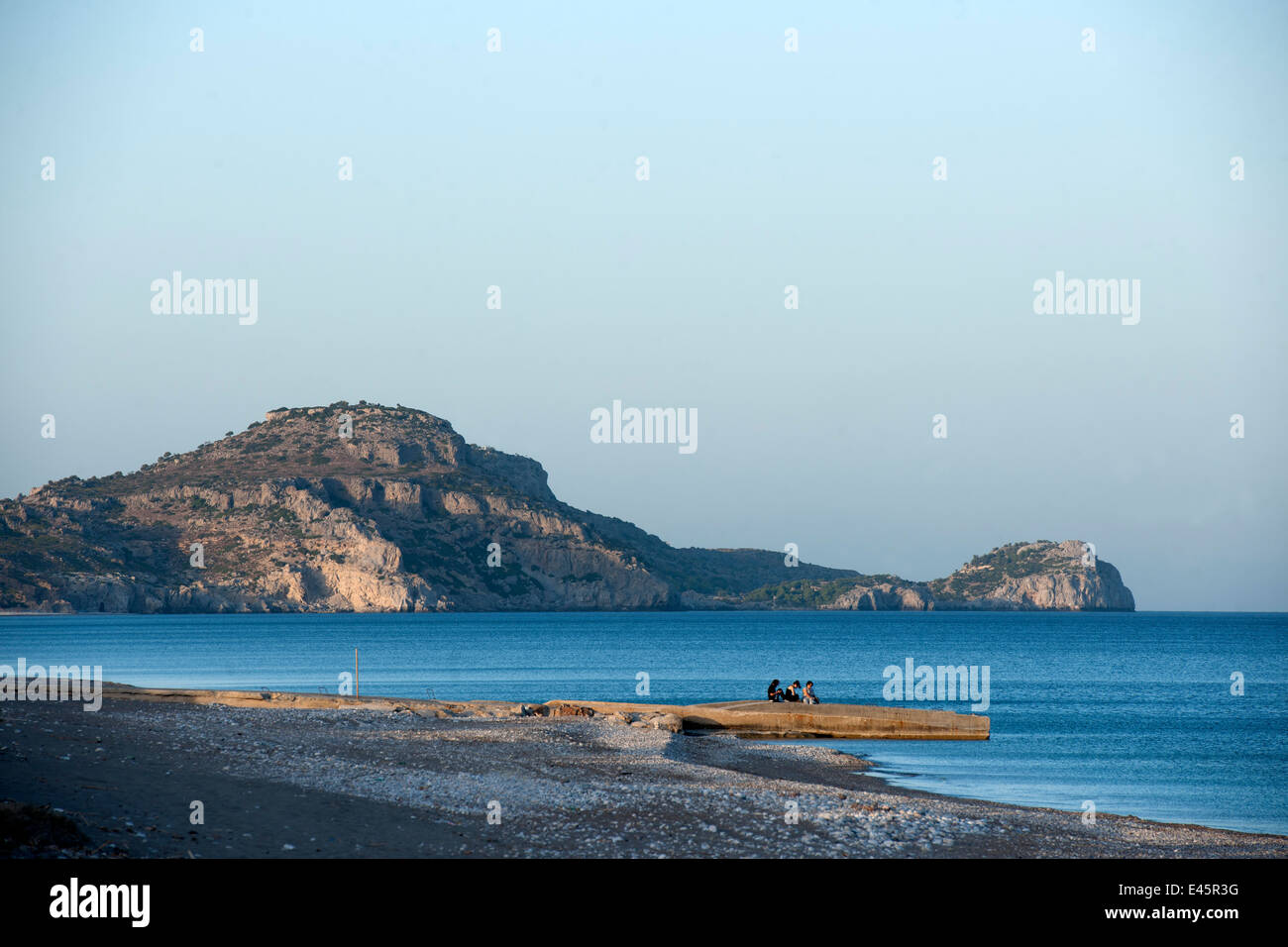 Griechenland, Rhodos, Afandou, Strand Stock Photo - Alamy