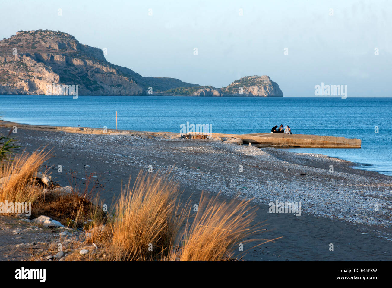 Griechenland, Rhodos, Afandou, Strand Stock Photo - Alamy