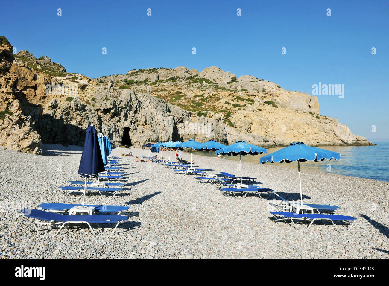 Griechenland, Rhodos, Afandou, Traganou-Strand Stock Photo - Alamy