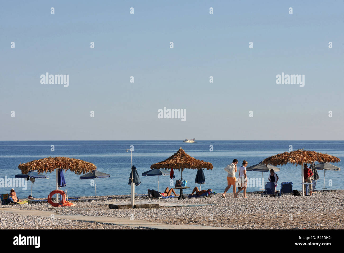 Griechenland, Rhodos, Afandou, Traganou-Strand Stock Photo - Alamy