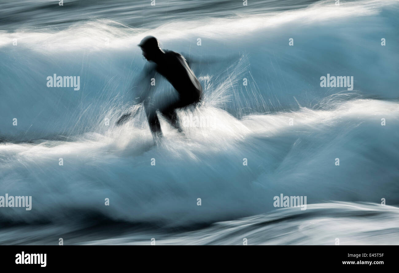 Surfing on Toro, Sweden, 2009 Stock Photo - Alamy
