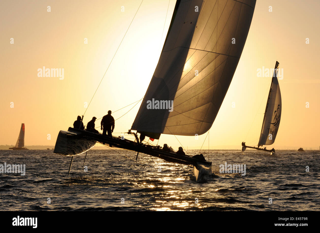 Extreme 40 racing boat hi-res stock photography and images - Alamy