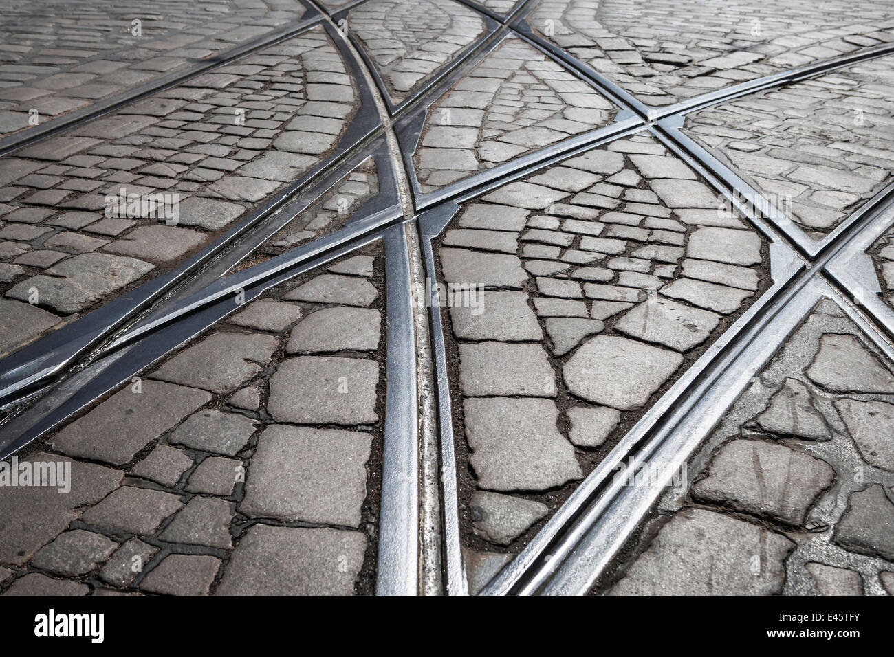 Tramway tracks hi-res stock photography and images - Alamy