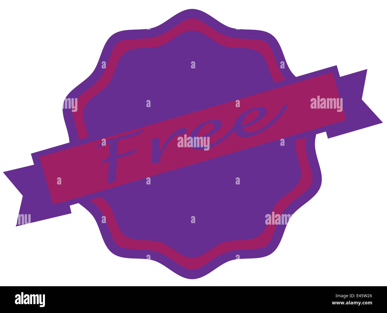 Free Sticker Stamp Stock Photo - Alamy