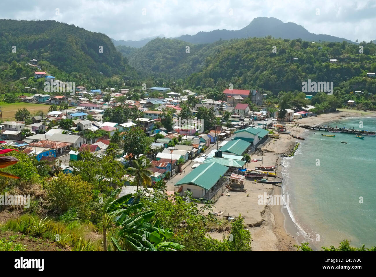 Anse La Raye St. Lucia Caribbean Island Cruise Windward Islands Lesser ...