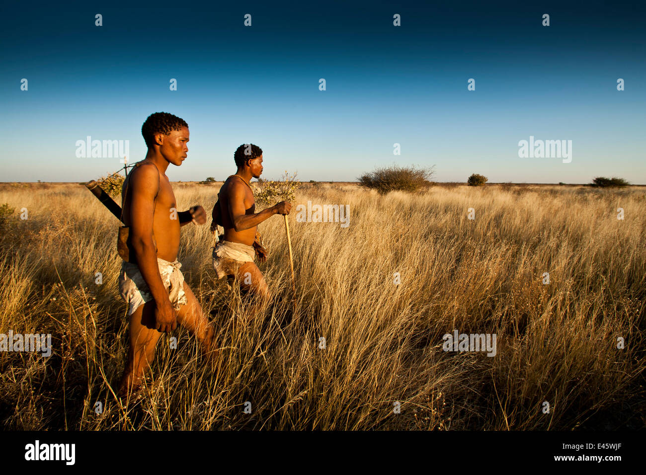 Tribal people hunting hi-res stock photography and images - Alamy