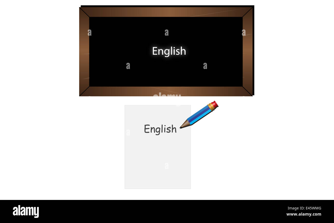 English lesson hi-res stock photography and images - Alamy