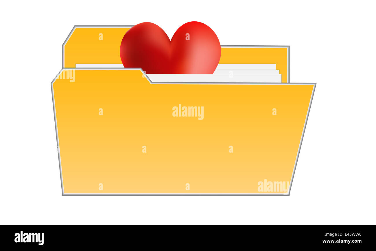 Love Folder High Resolution Stock Photography and Images - Alamy