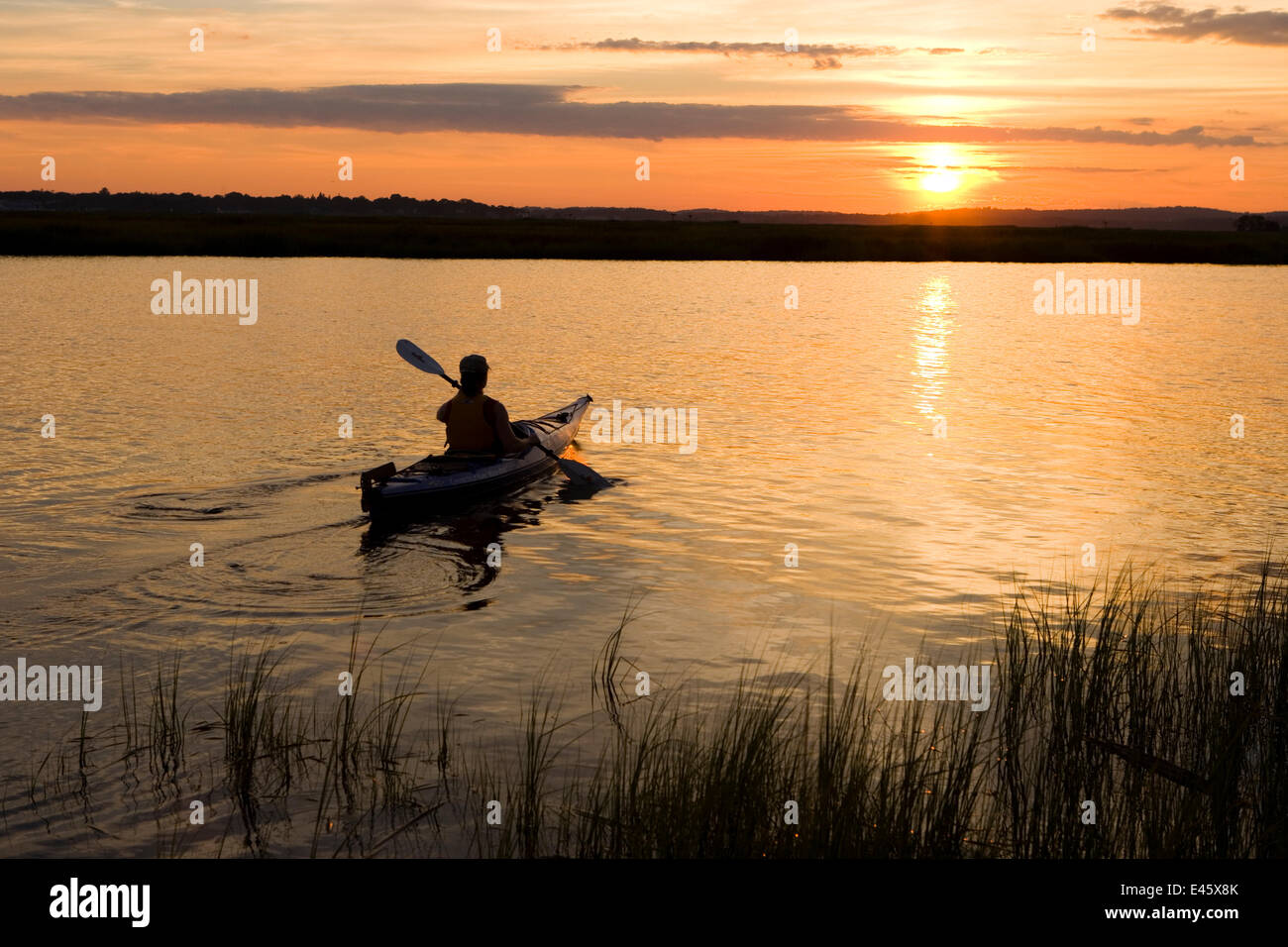 Long island sound canoe hi-res stock photography and images - Alamy