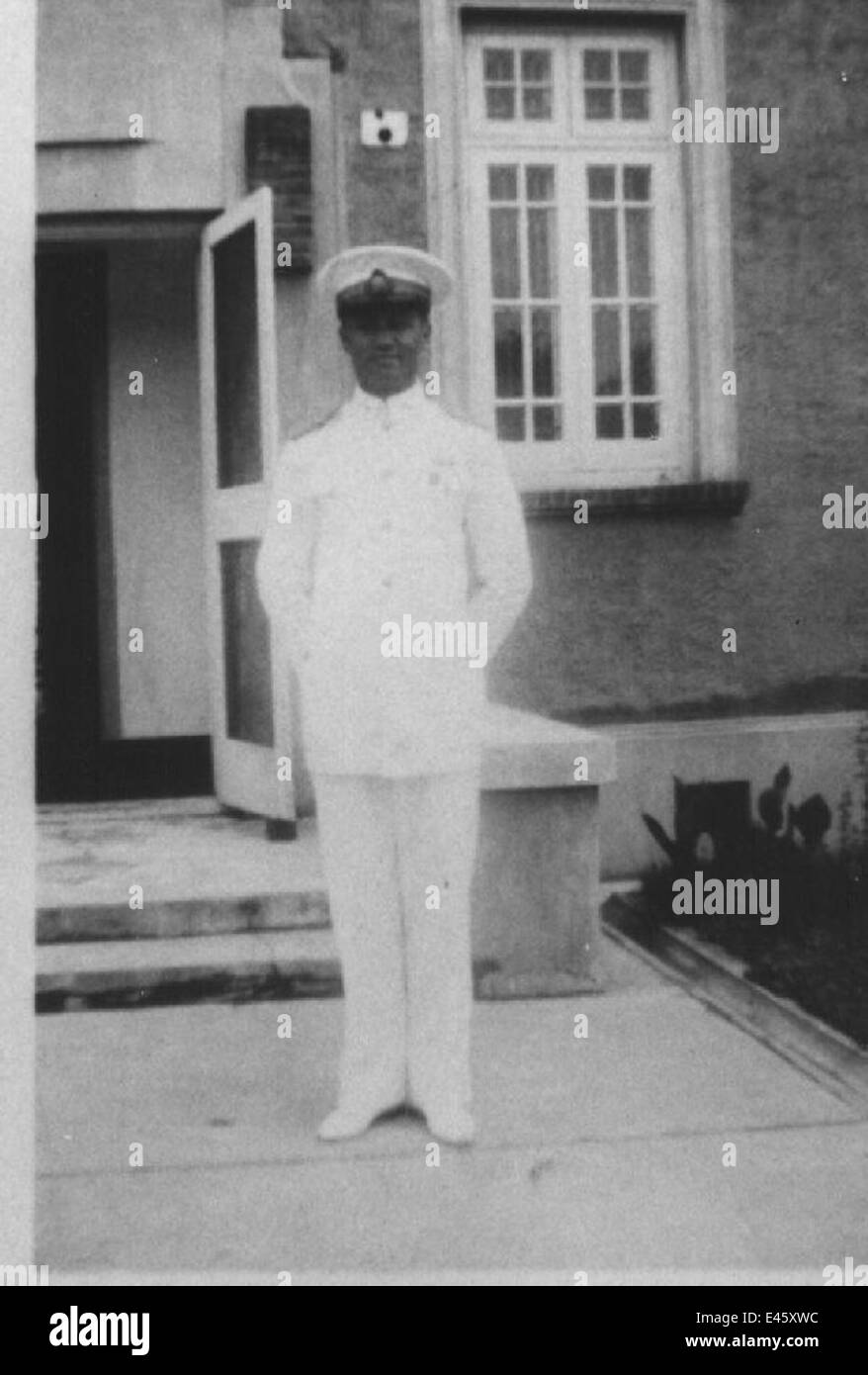 A photograph of Chinese pilots, likely from the Flying Tigers ...