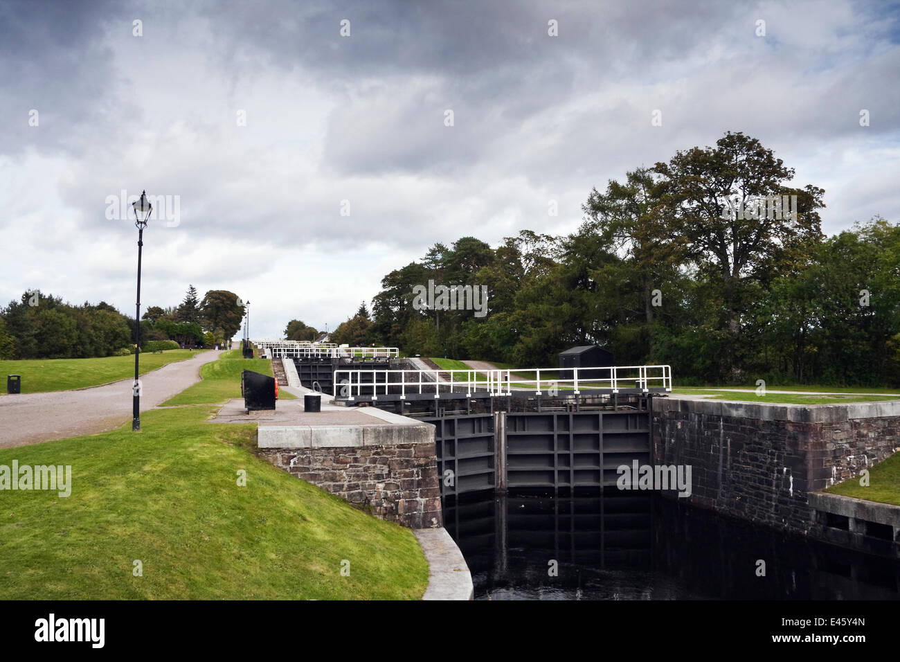 Neptune's Staircase (series of locks at the beginning of the Caledonian ...