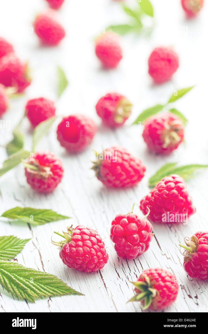 Raspberry leaves on old hi-res stock photography and images - Alamy