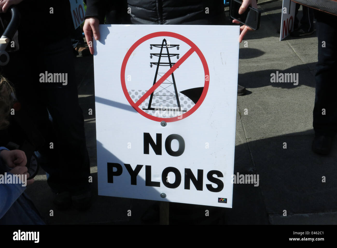 Wind turbine protest ireland hi-res stock photography and images - Alamy