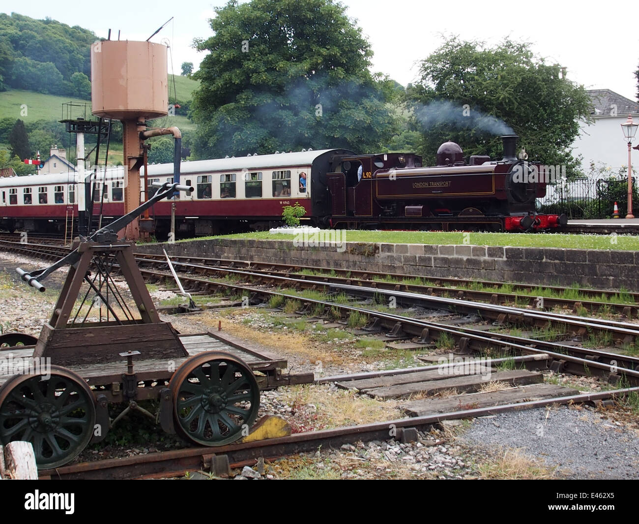 Buckfastleigh steam railway station hi-res stock photography and images ...