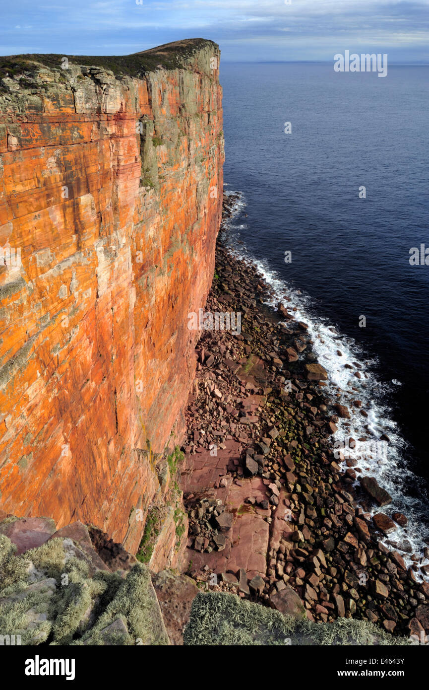 Cliff scenery at North Hoy, Hoy, Orkney, Scotland, July 2008 Stock ...