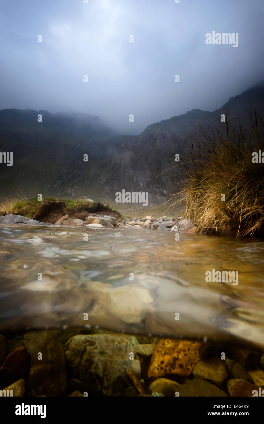 Split level image water europe hi-res stock photography and images - Alamy