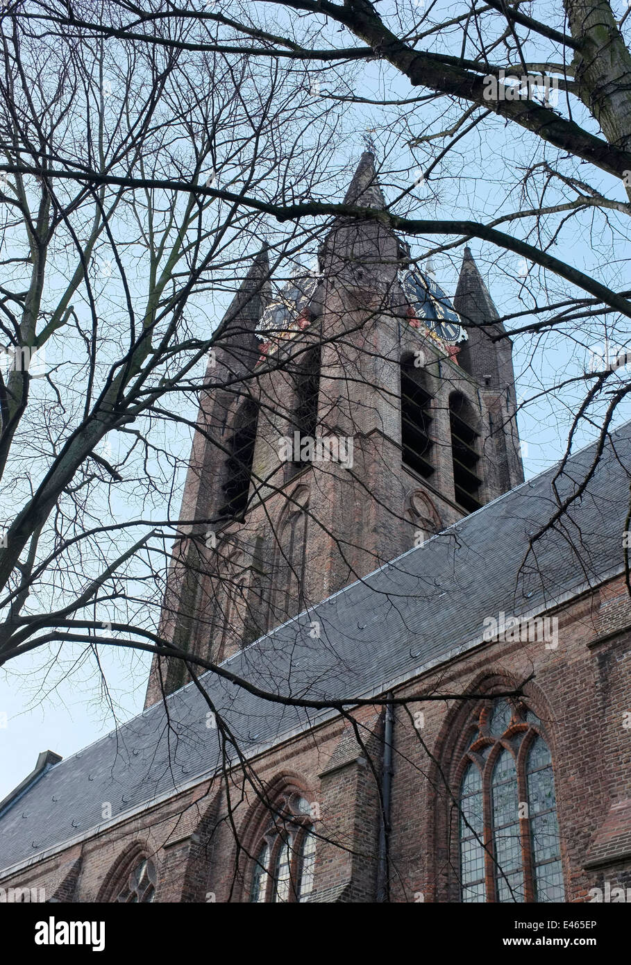 oude kerk delft, HOLLAND Stock Photo - Alamy