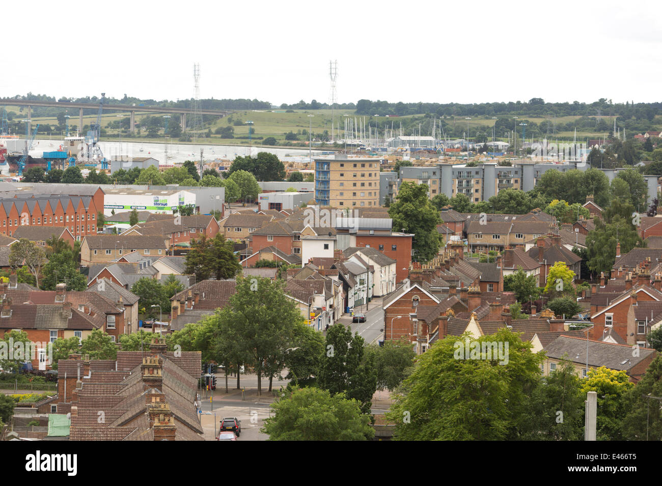 Orwell bridge hi-res stock photography and images - Alamy