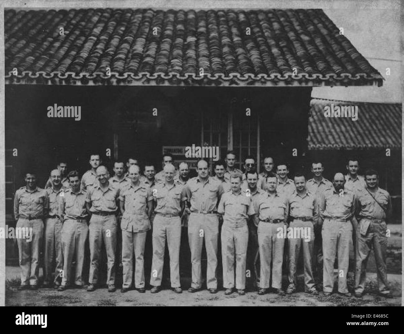 Personnel deployed in support Black and White Stock Photos & Images - Alamy