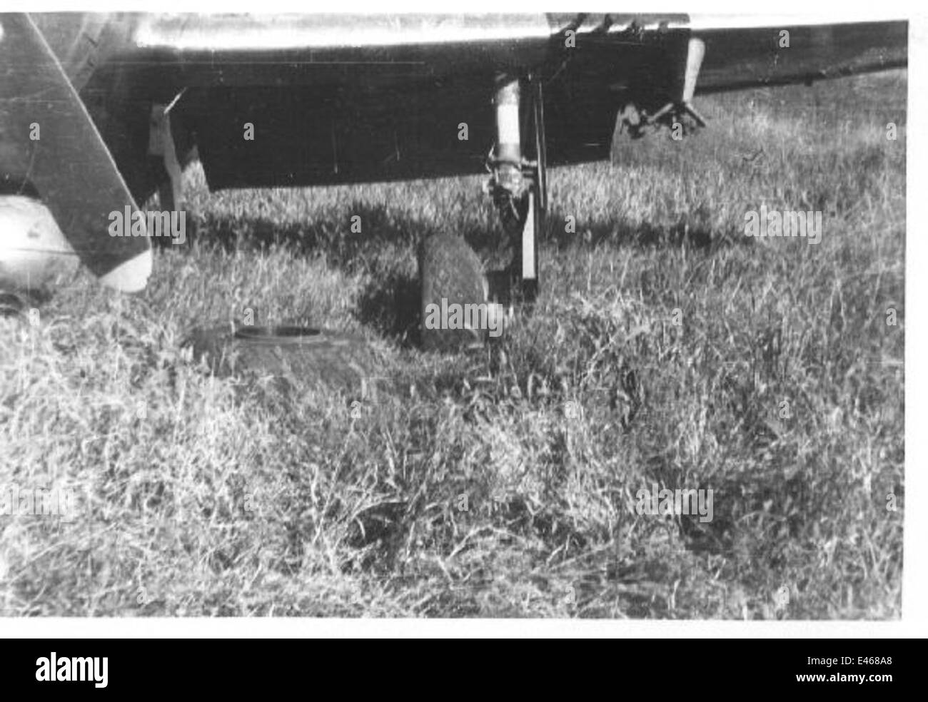 Photograph of a P-47 Thunderbolt, a prominent fighter aircraft used by ...