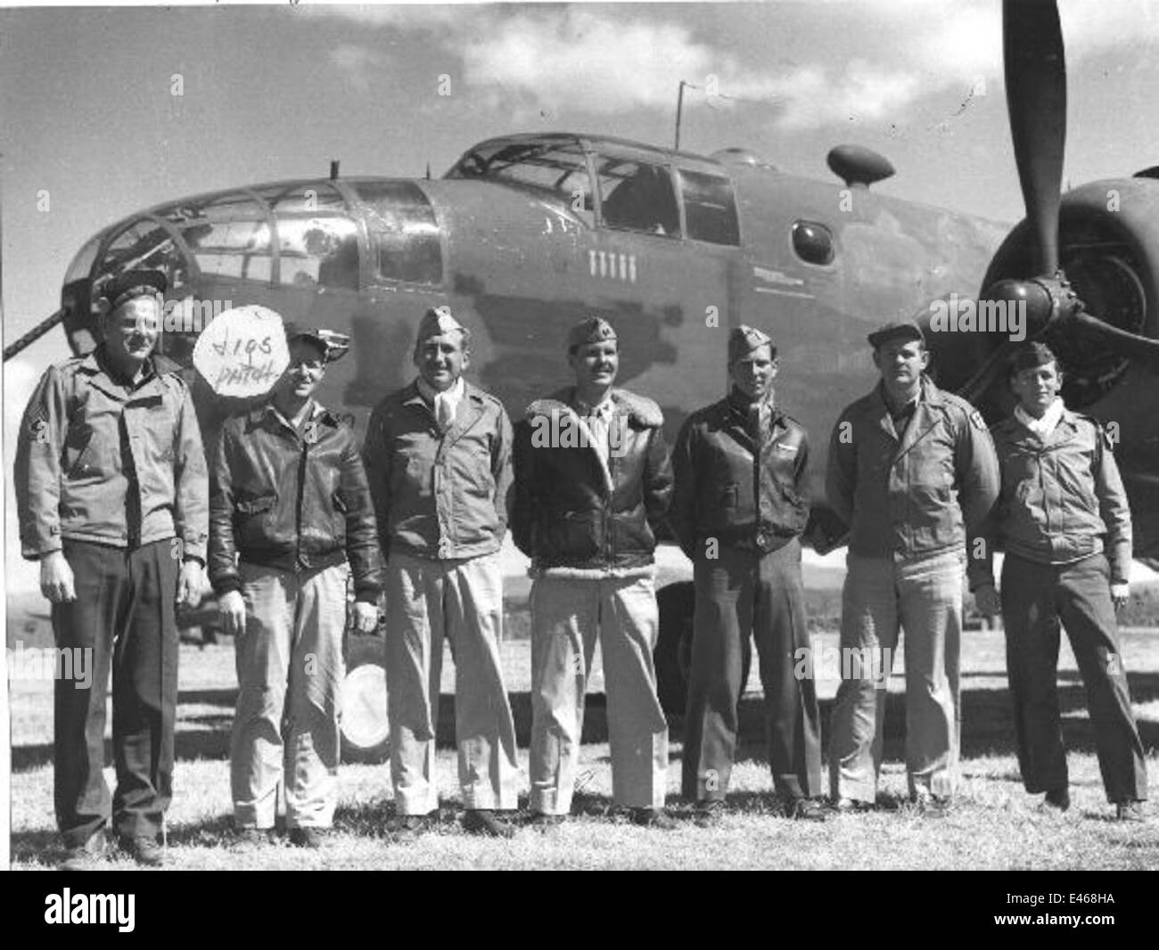 This photo shows the Ripper II aircraft of the 11th Bomb Squadron. Part ...