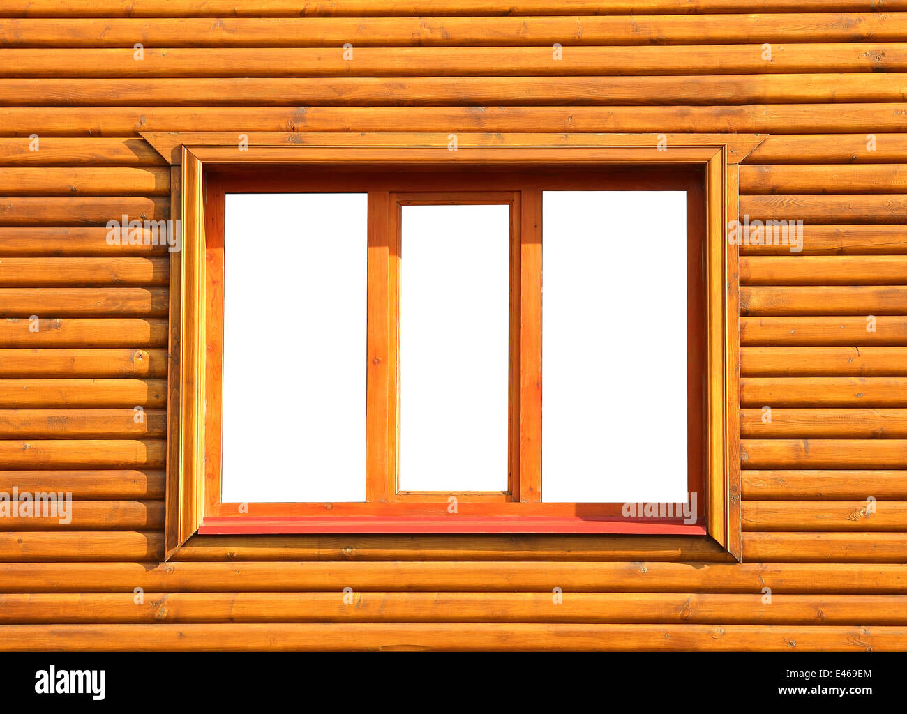 Wooden window close-up Stock Photo - Alamy