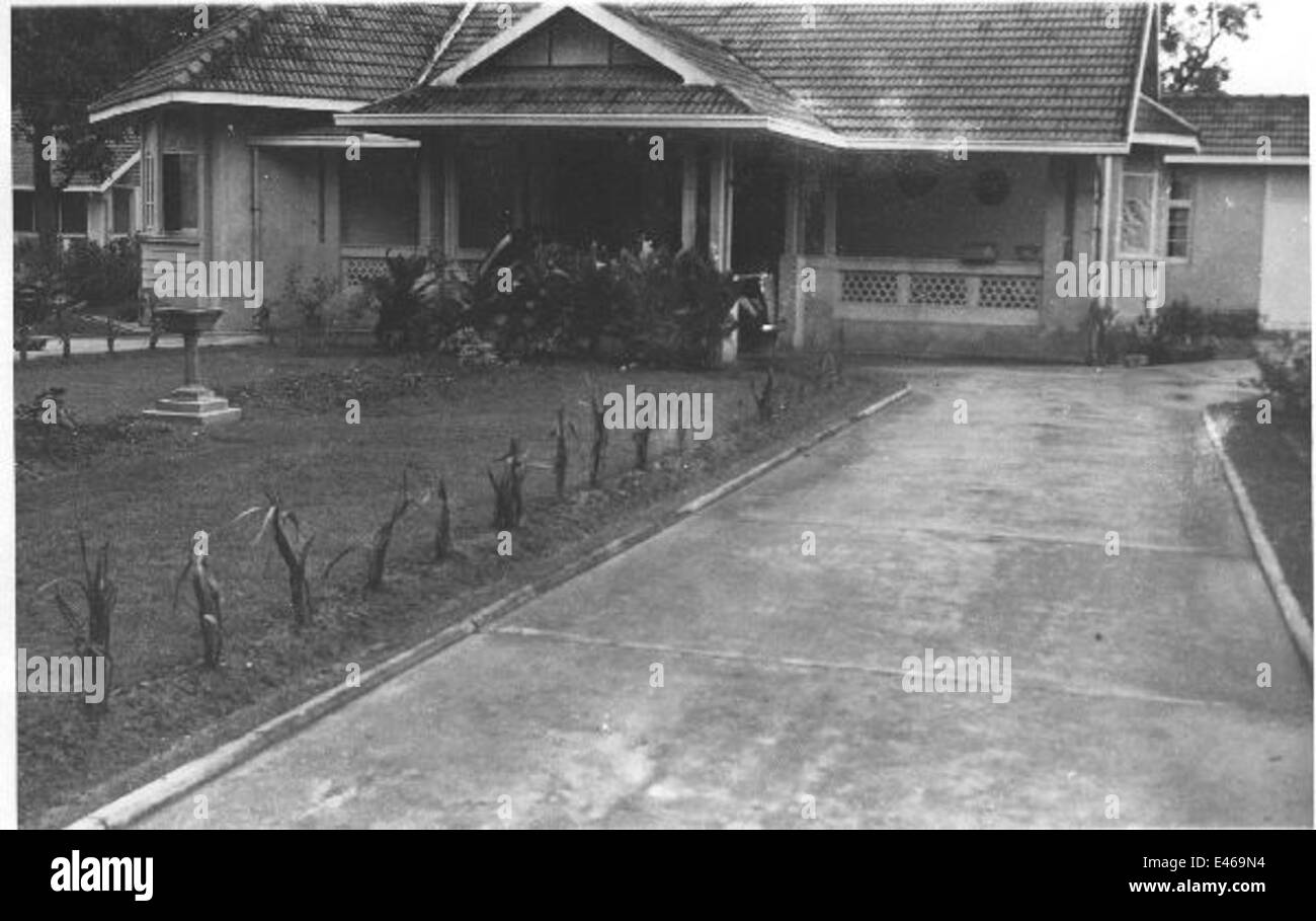 The Siddons house in Rangoon was an important site during the World War ...