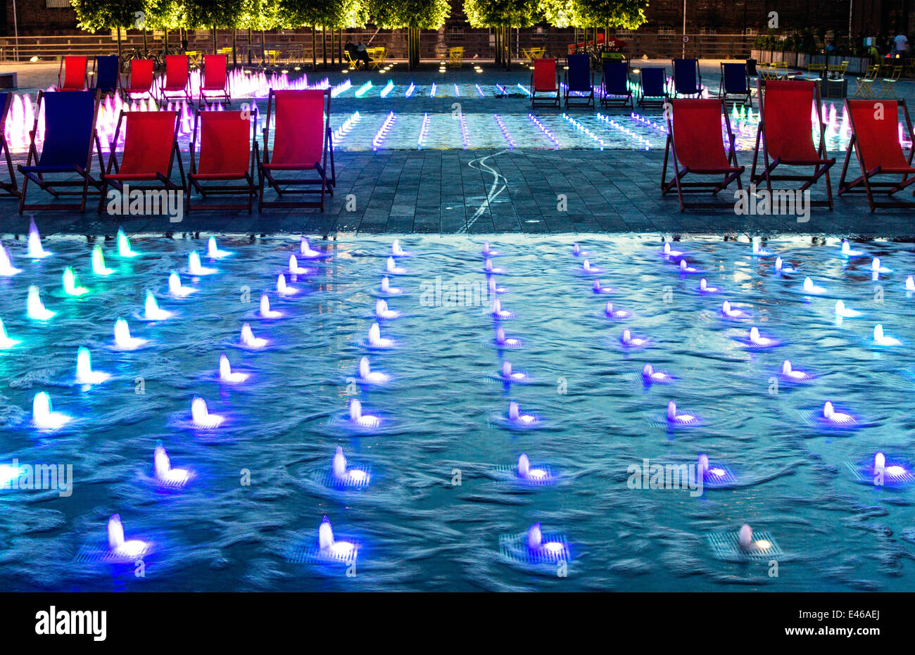 Granary Square King's Cross High Resolution Stock Photography and ...