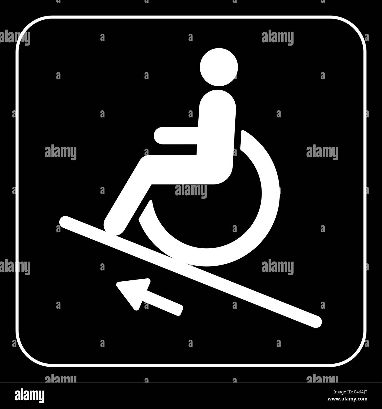 lift disabled icon sign vector Stock Photo - Alamy lift disabled icon sign vector Stock Photo - Alamy