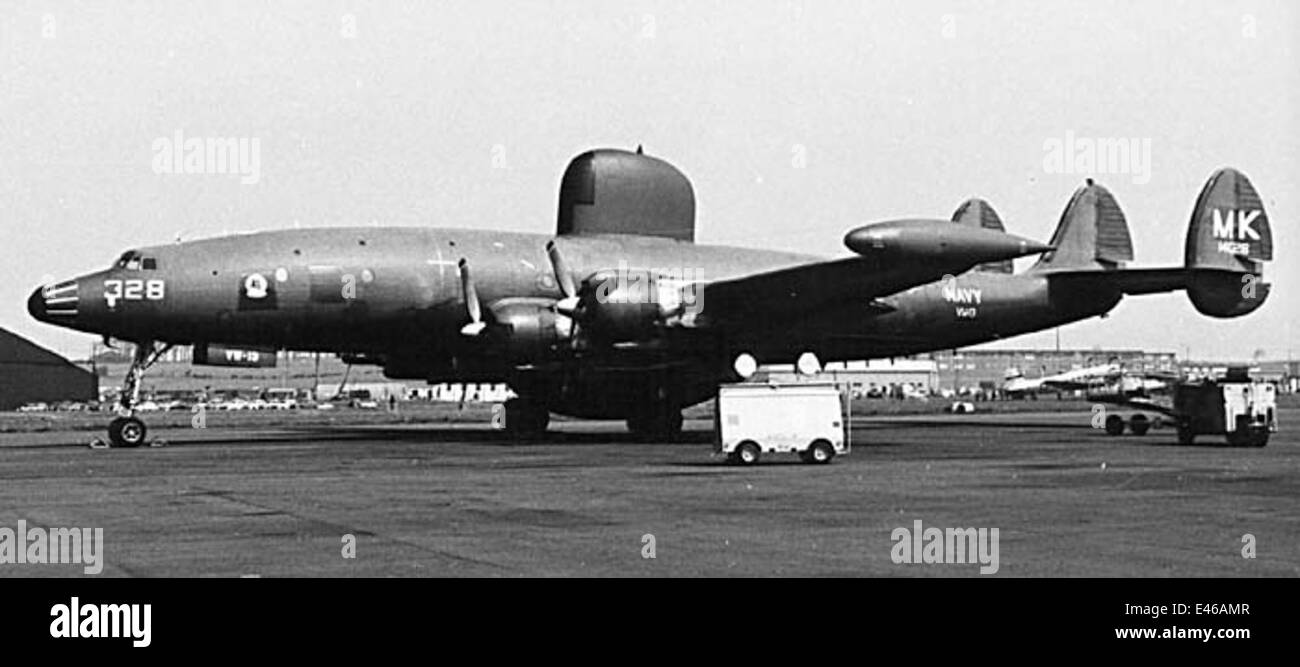 This image shows the VW-13 WV-2 MK-328, an aircraft from the Cold War ...