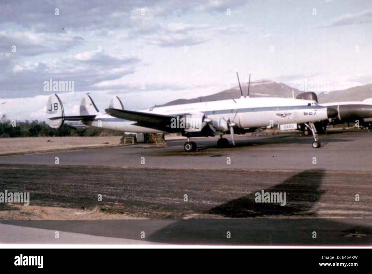 The VXN-8 C-121, part of the U.S. Navy's air operations, was a key ...