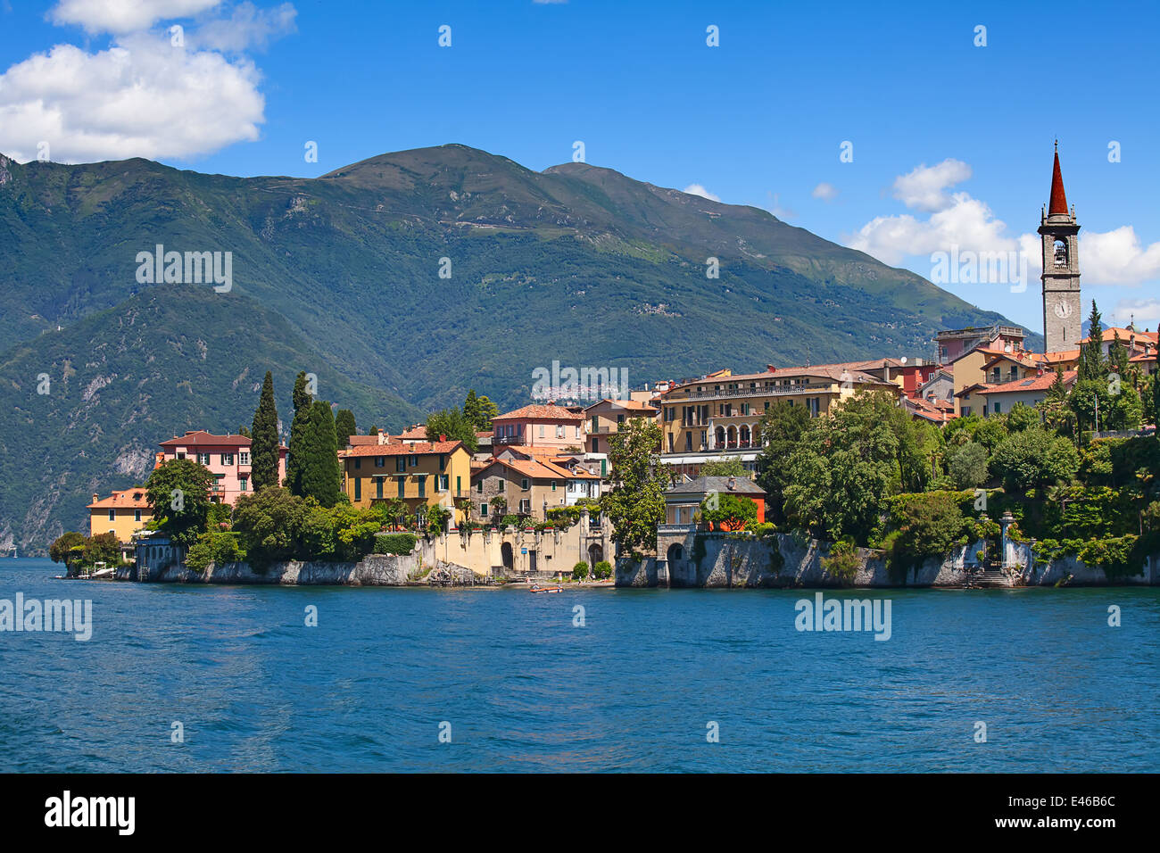 Landscapes around famous lake Como in northern Italy Stock Photo - Alamy