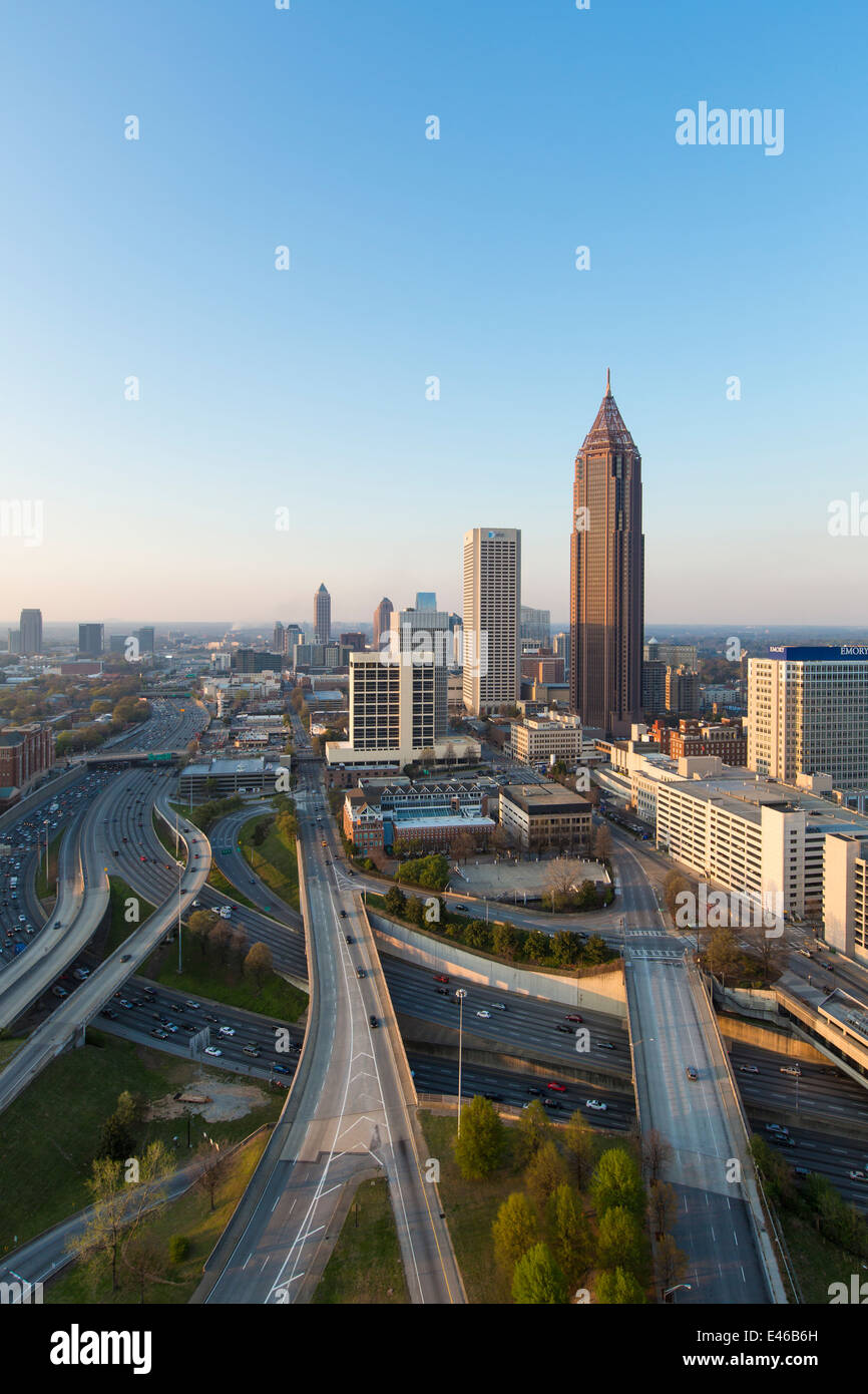 Atlanta georgia traffic vertical hi-res stock photography and images ...