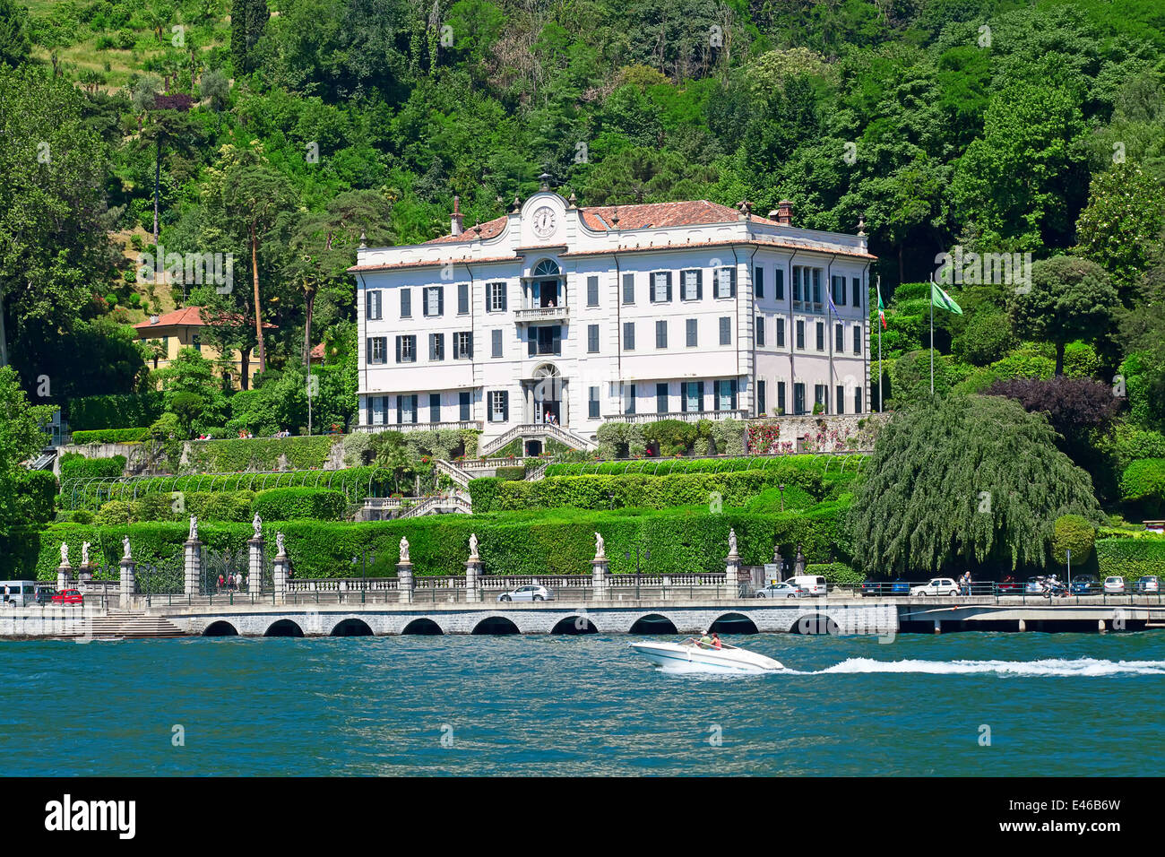 Landscapes around famous lake Como in northern Italy Stock Photo - Alamy