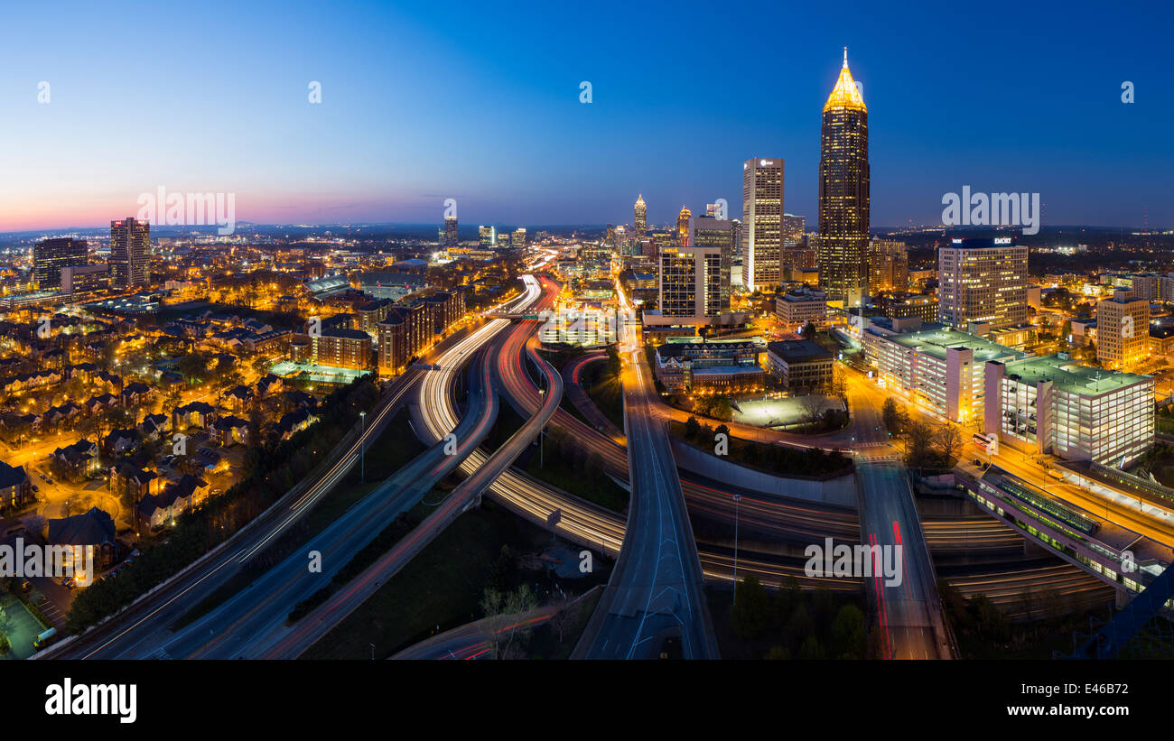 Midtown skyline of atlanta hi-res stock photography and images - Alamy
