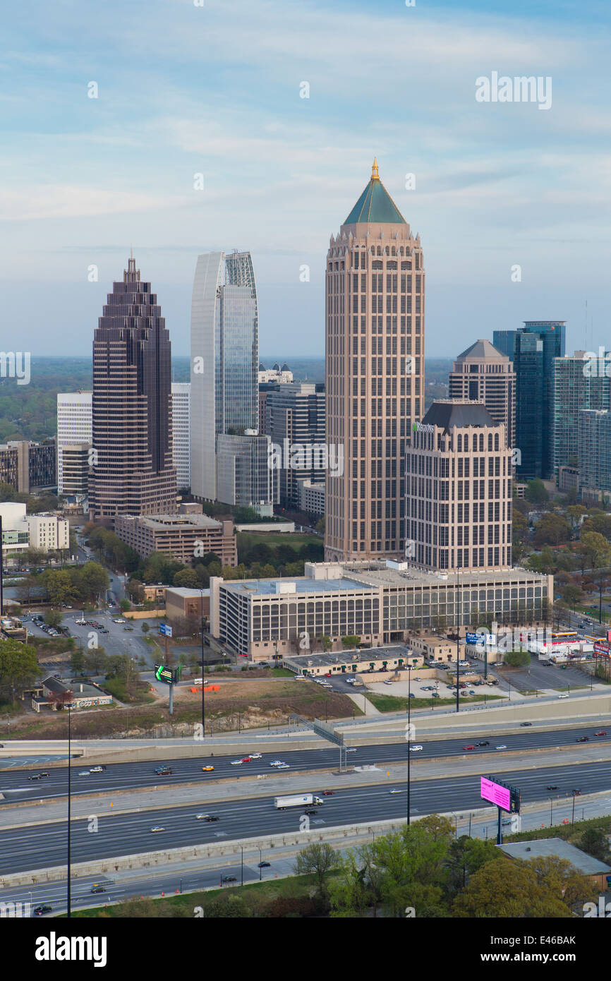 Atlanta georgia traffic vertical hi-res stock photography and images ...