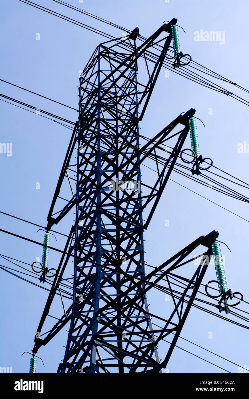Electricity Pylon France High Resolution Stock Photography and Images ...