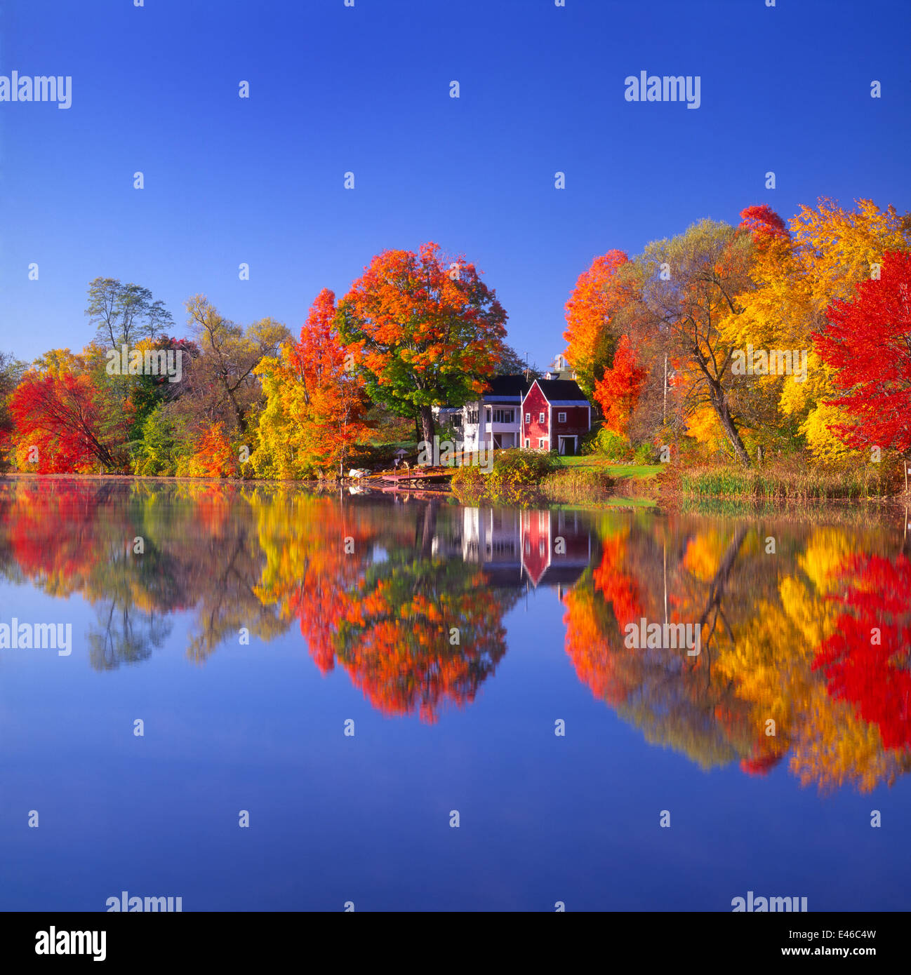 Highland Lake, East Andover, New Hampshire USA Stock Photo - Alamy