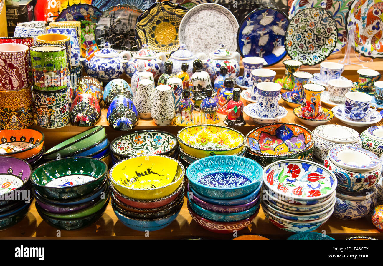 Turkish ceramics hi-res stock photography and images - Alamy